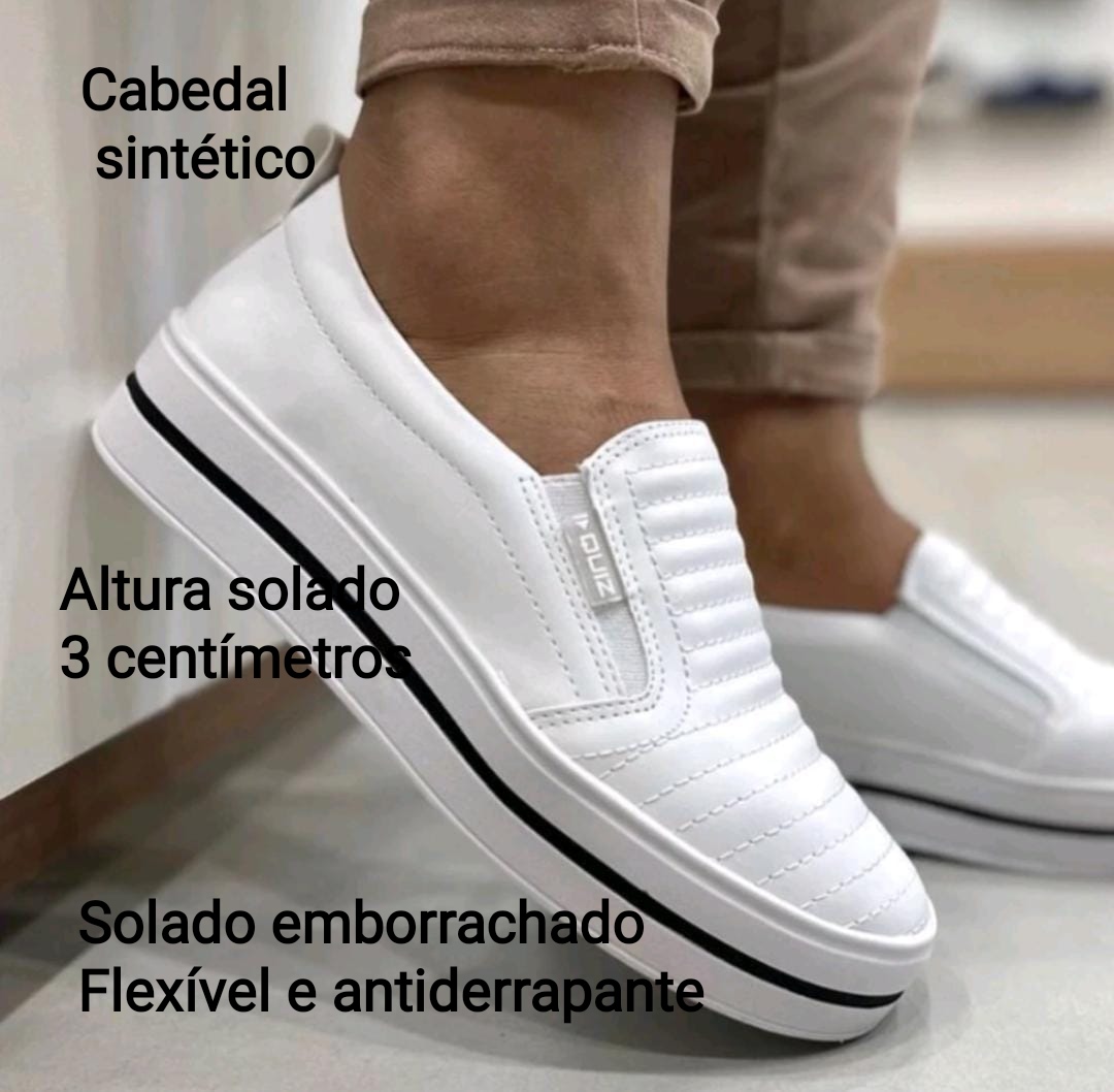 Tênis Quiz Urbano Branco - Casalarpontocom