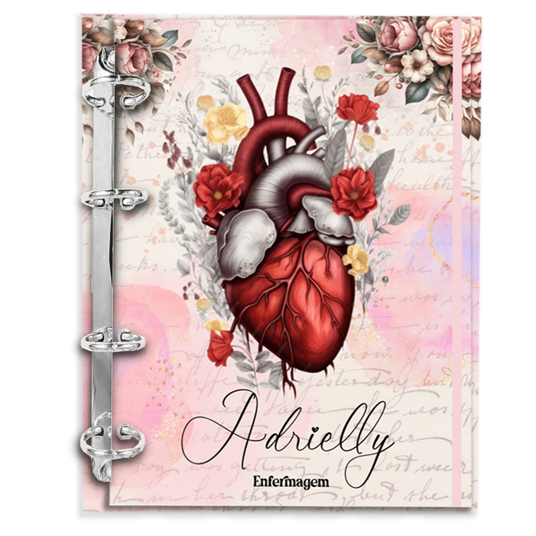 Agenda Fichário Personalizada Reposicionável: Enfermagem 12 - Thalyta Stamp