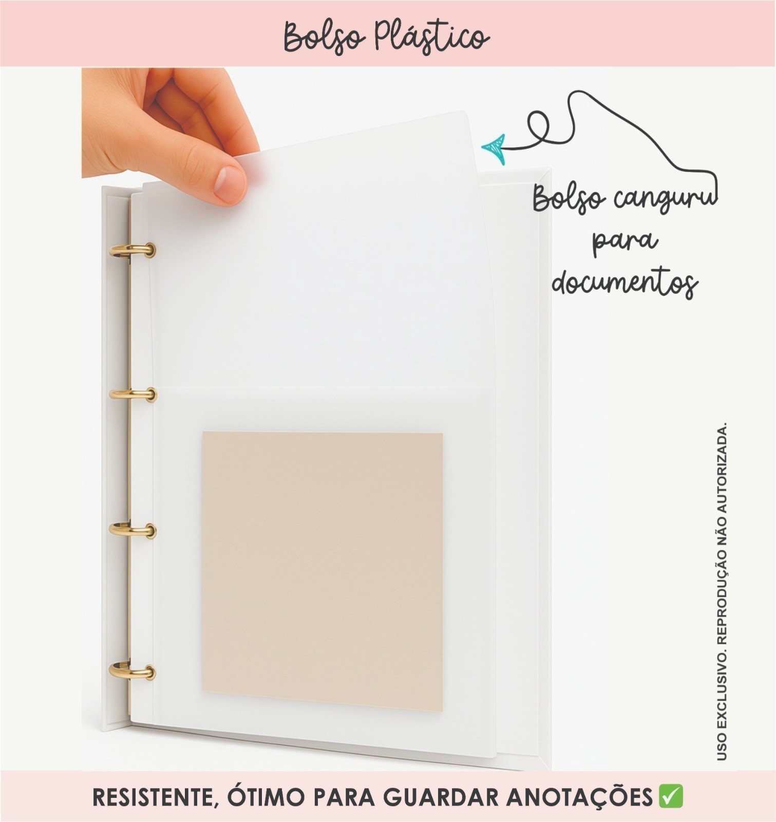 Planner Fichário Argolado Reposicionável : Coleção 2026G - Thalyta Stamp