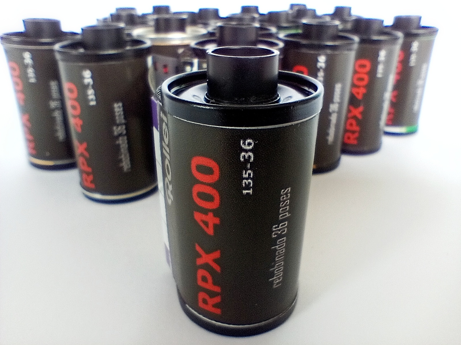 Filme Rollei RPX 400 - Rebobinado - Iso 400 - 36 poses - Rebobina.Lab