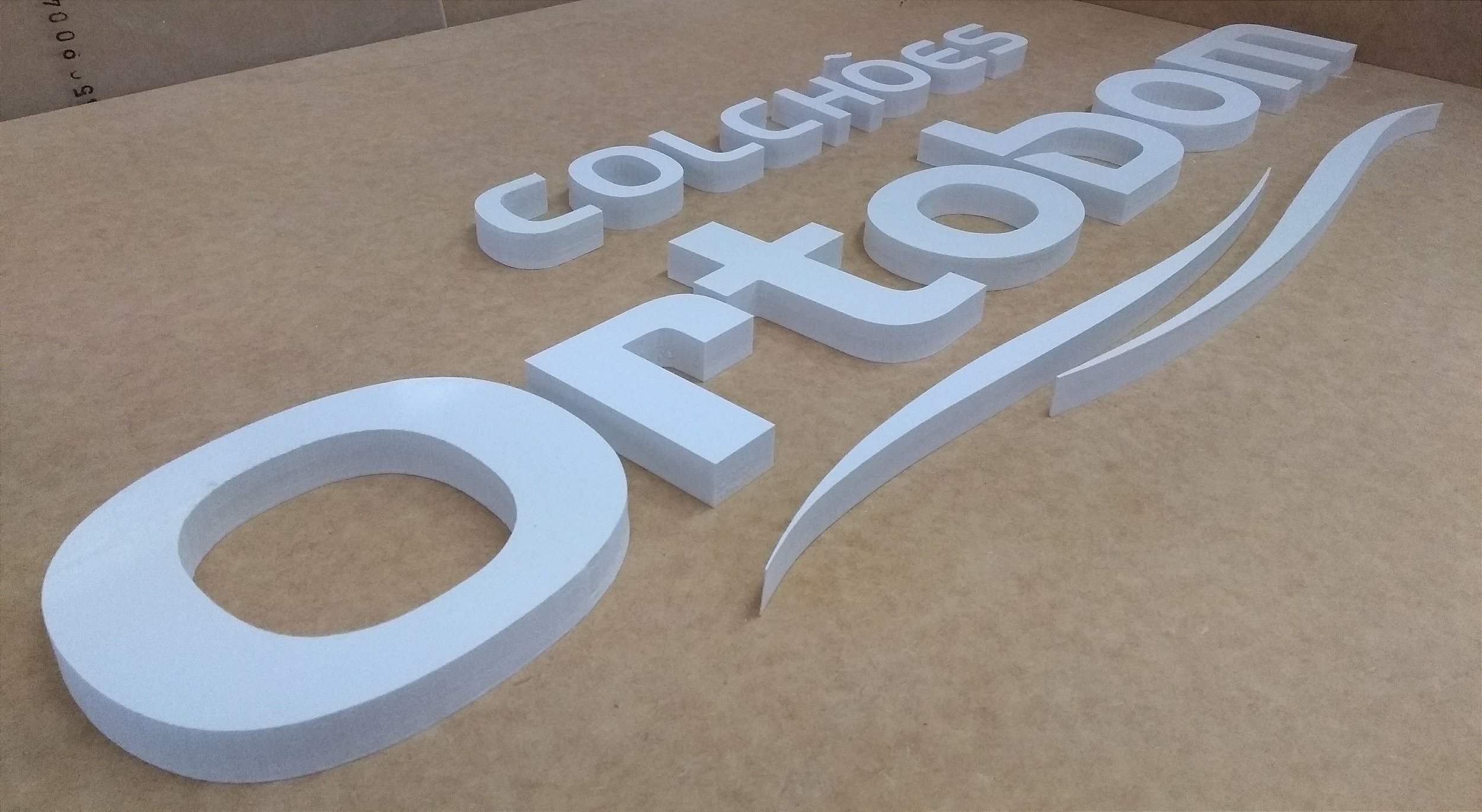 Letras Pvc Expandido - Arte Maiz - Comunicação criativa de A a Z