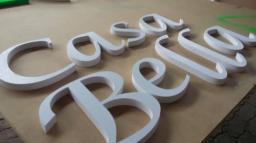 Letras Pvc Expandido - Arte Maiz - Comunicação criativa de A a Z
