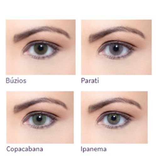 Lente de contato Hidrocor Rio- Copacabana- ( - 0,50 A - 15,00 ) - Ótica ...