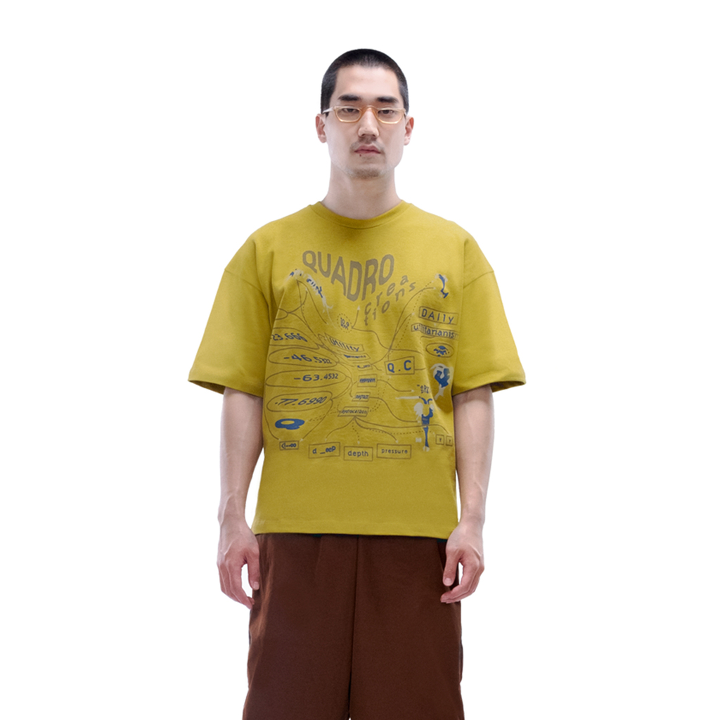 Camiseta Quadro Creations ARG - Amarela - Compacto - A Primeira Sneaker Shop da Amazônia