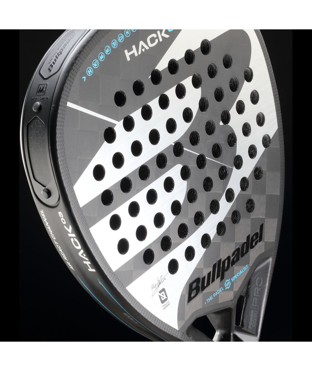 RAQUETE DE PADEL BULLPADEL HACK 03 2023 PAQUITO NAVARRO - Loja Propadel