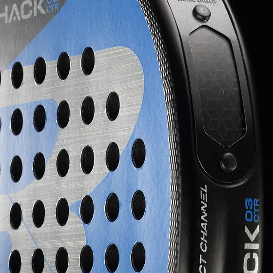 RAQUETE DE PADEL BULLPADEL HACK 03 CTR 2023 - Loja Propadel