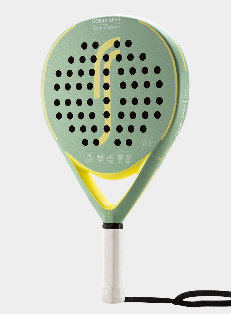 RAQUETE DE PADEL ROBIN SODERLING COBRA APEX WOMEN’S EDITION – LIME ...