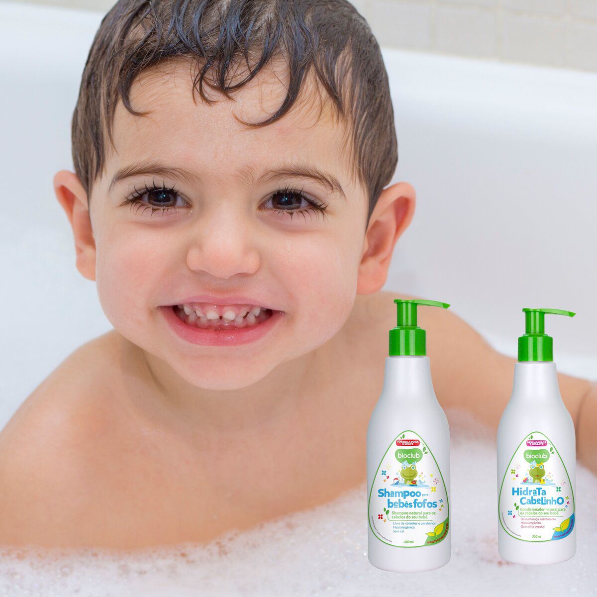 Shampoo para Bebês Fofos - Bioclub - 300ml - Baby Buys Brasil
