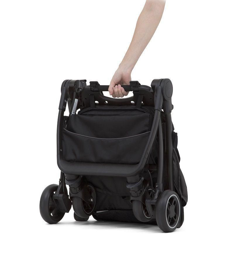 Carrinho compacto Pact Preto e Cinza Ember - Joie - Baby Buys Brasil