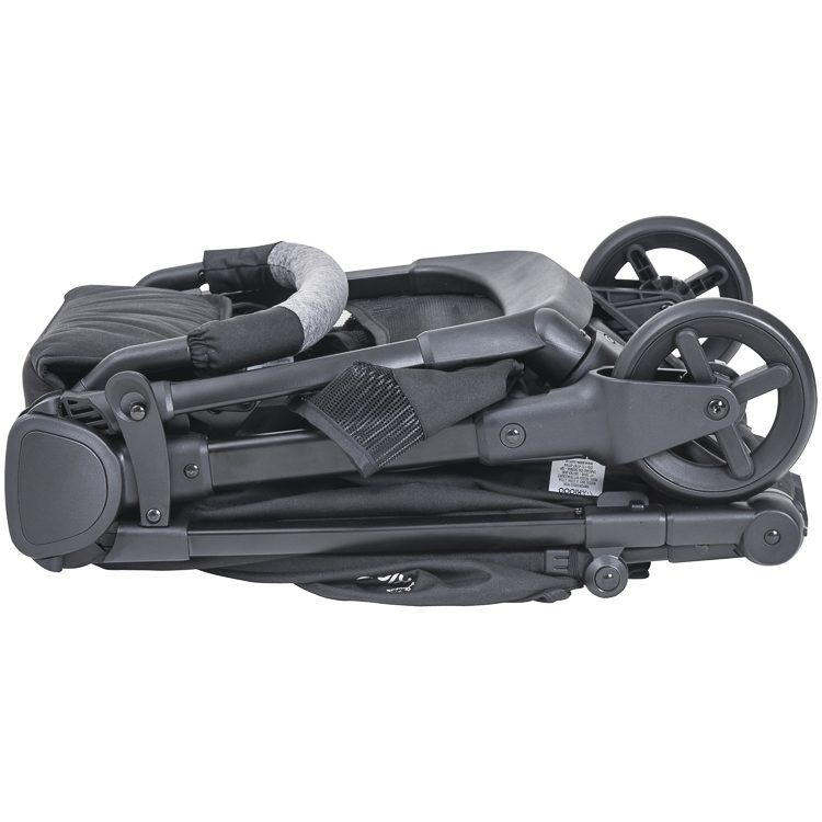 Carrinho Pikme Kiddo Melange Preto - Baby Buys Brasil