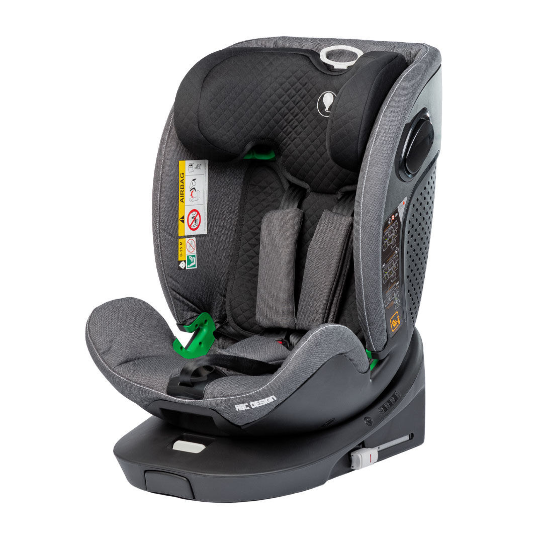 Cadeira Only One Plus+ giro 360 RN até 36 kgs - Asphalt - ABC Design ...