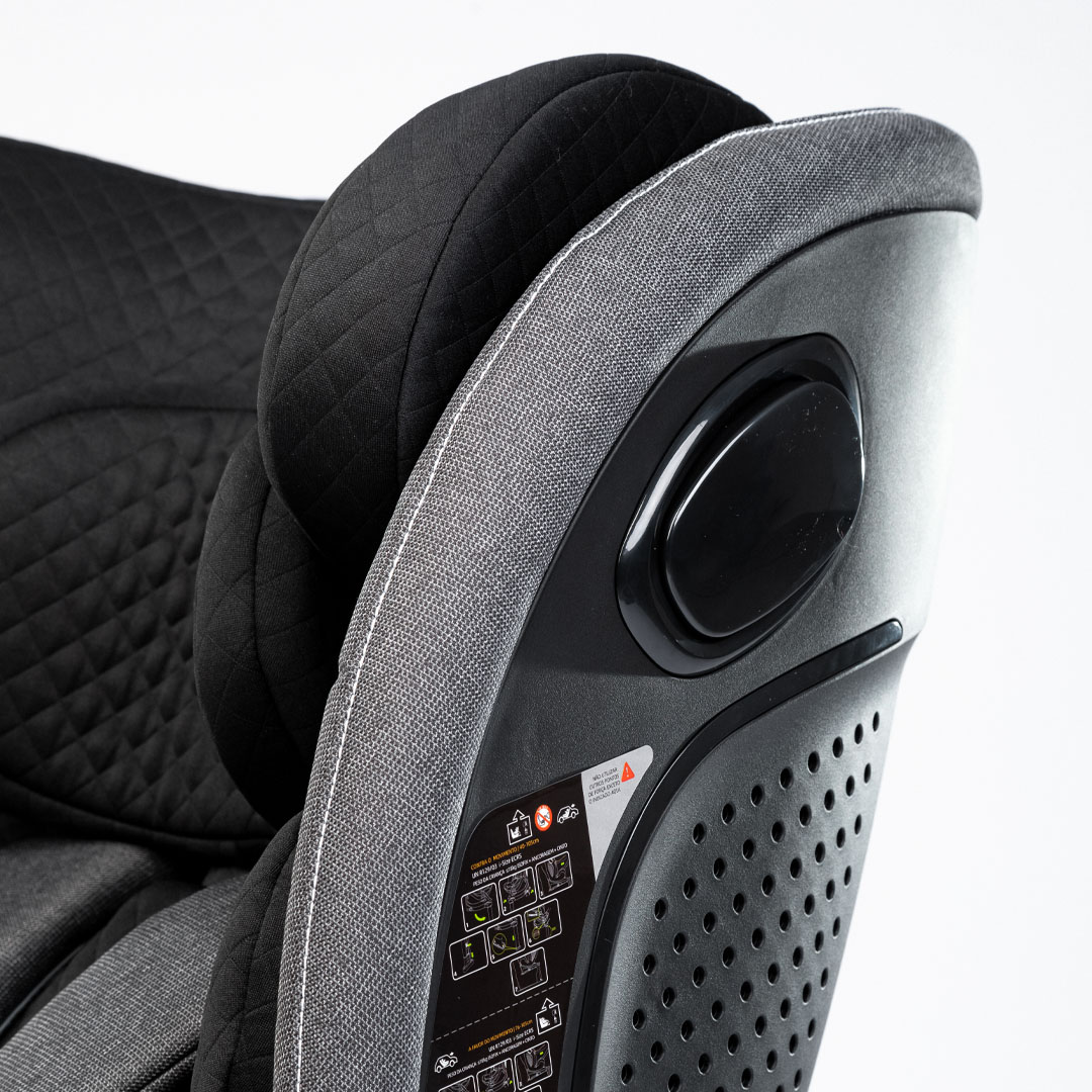 Cadeira Only One Plus+ giro 360 RN até 36 kgs - Asphalt - ABC Design ...