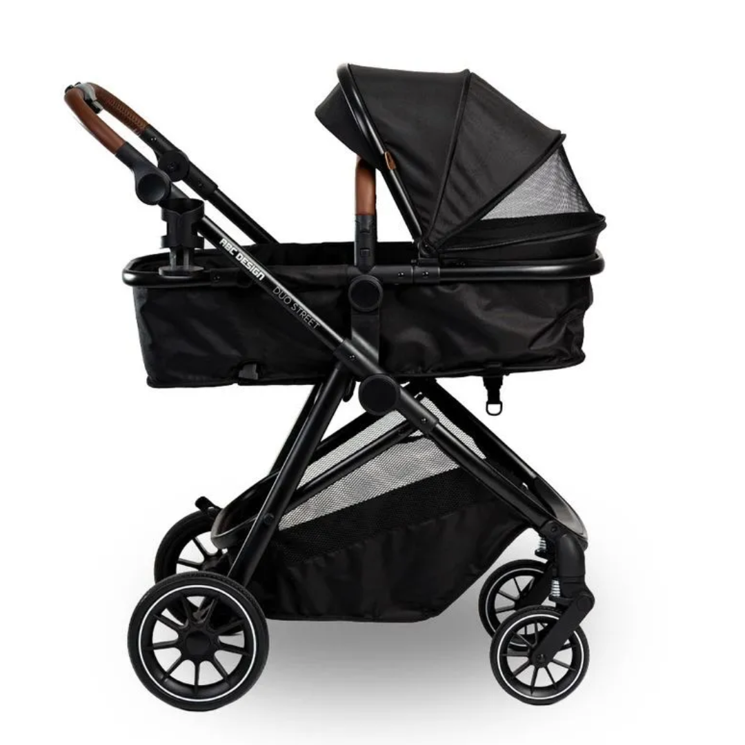 Carrinho Duo Street Black (Bebê conforto e Adaptador) - ABC Design ...
