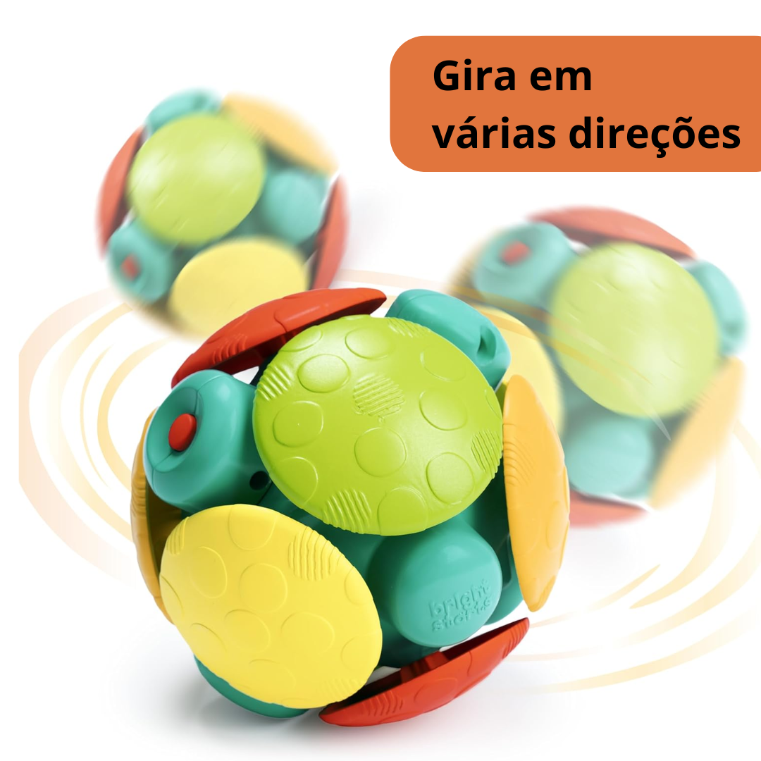 Bola de Engatinhar Wobble Bobble (+3m) - Bright Starts - Baby Buys Brasil