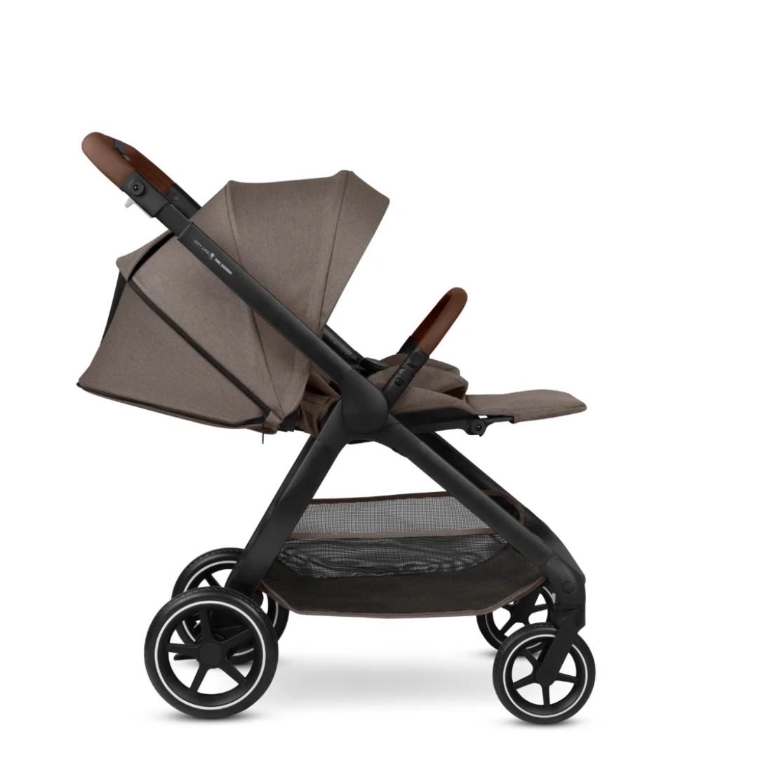 Trio Carrinho City Life com moisés e bebê conforto - Cor Nature - ABC ...