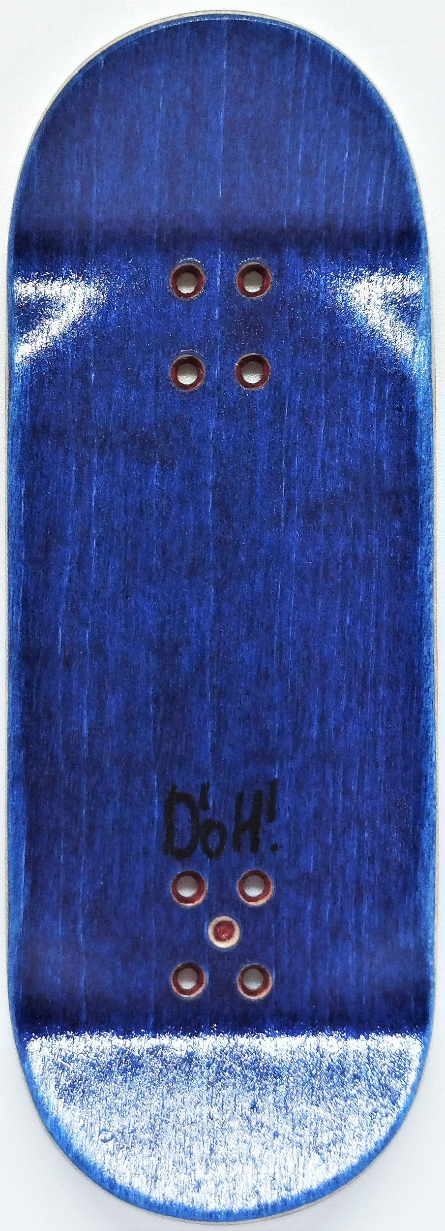 Deck ''D'oh Fingerboards'' Split-Ply *Supreme* Blue 35x96mm - Custom Shop
