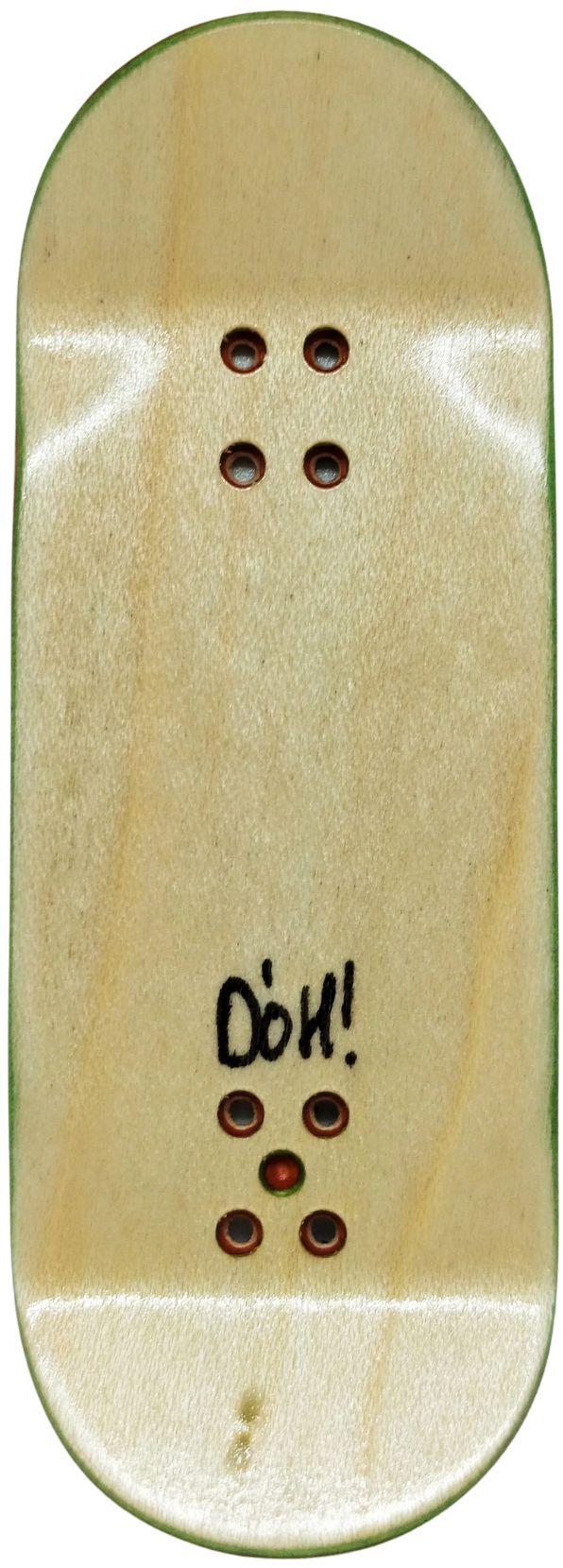 Deck ''D'oh Fingerboards'' Split-Ply 35x96mm Made in UKRAINE - Custom Shop