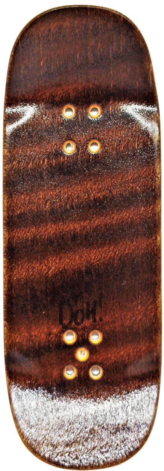 Deck ''D'oh Fingerboards'' Split-Ply *Louis Vuitton* 34x96mm - Custom Shop