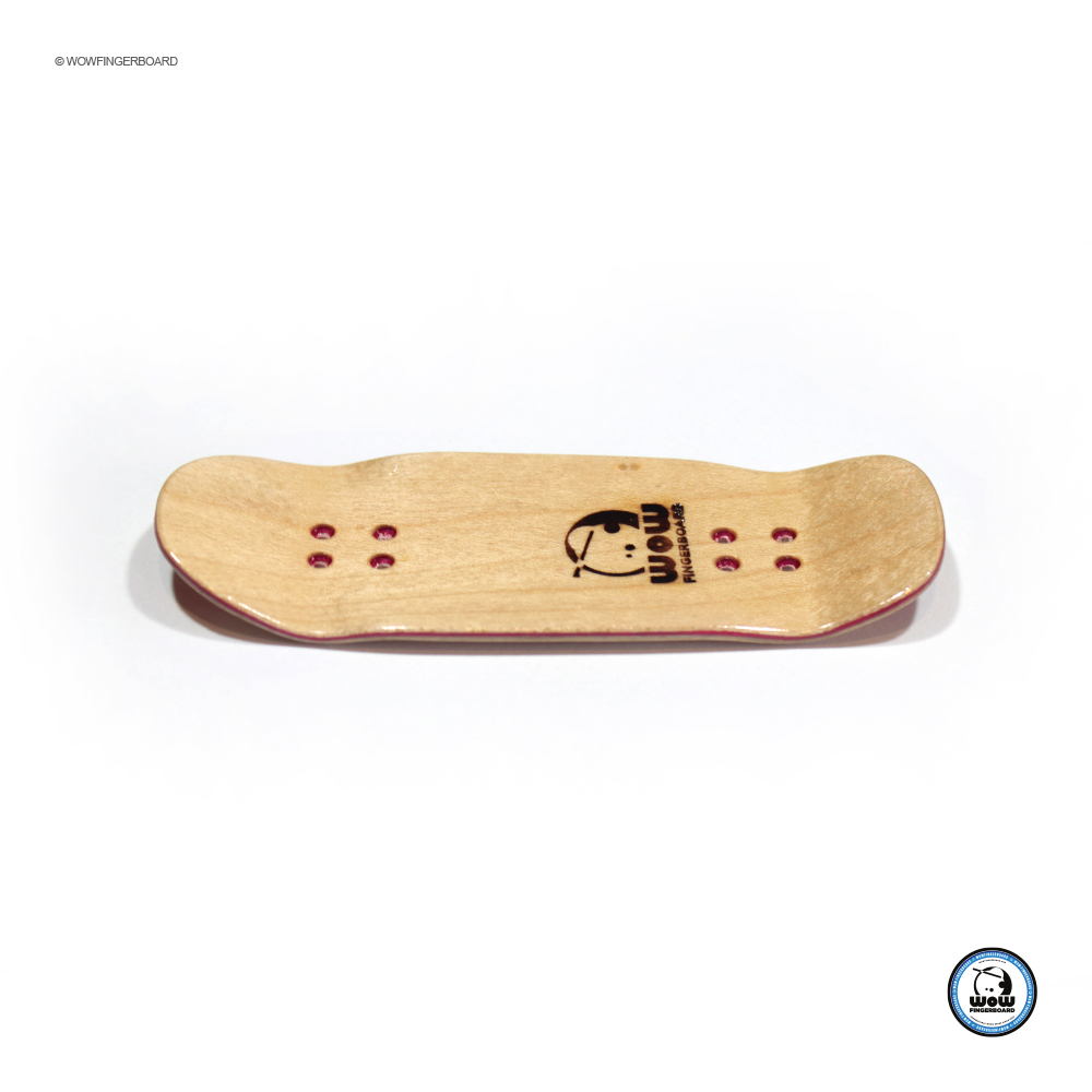 Deck WoW Split Ply Series - Line Pink - Bowl - Deep 35mm - Custom Shop