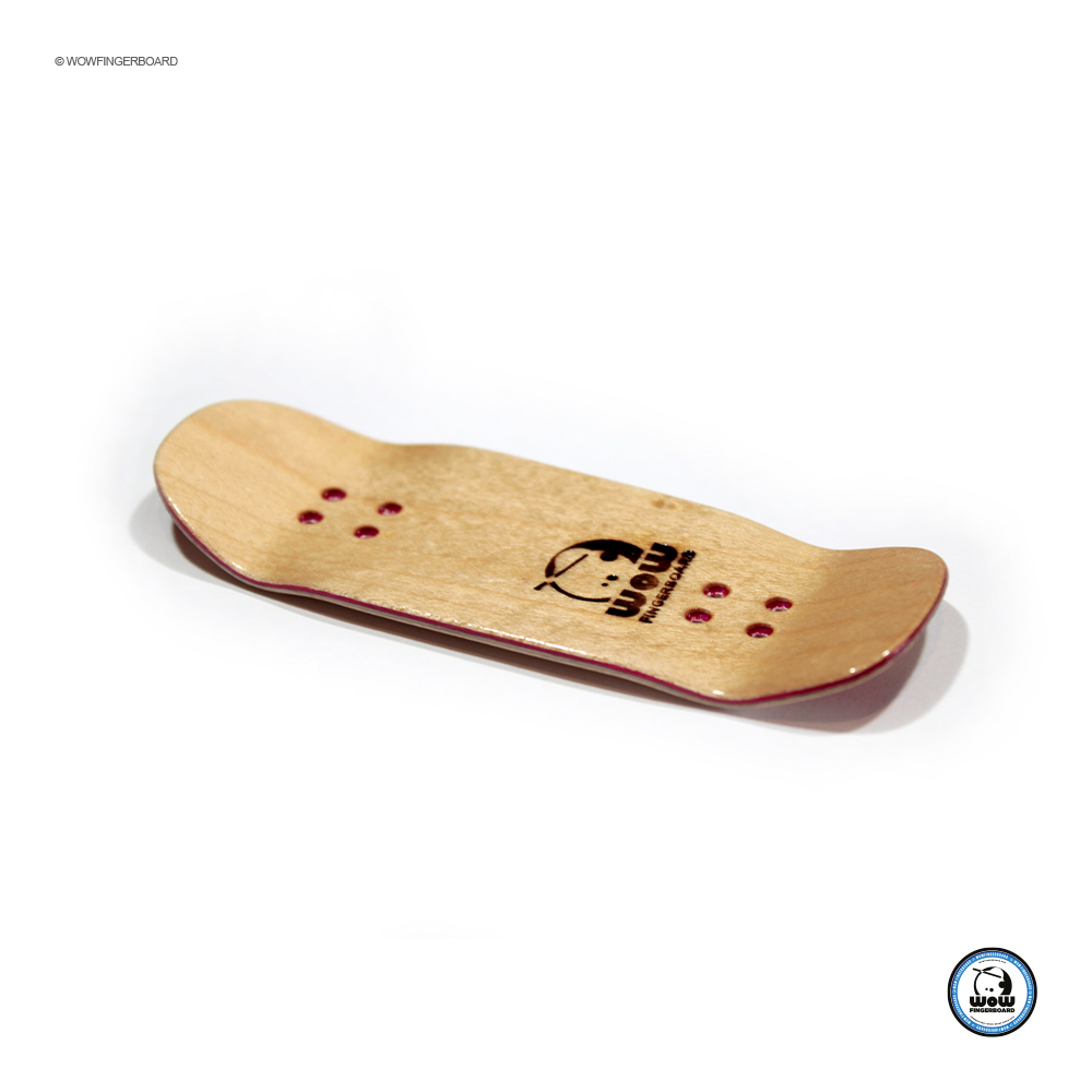 Deck WoW Split Ply Series - Line Pink - Bowl - Deep 35mm - Custom Shop
