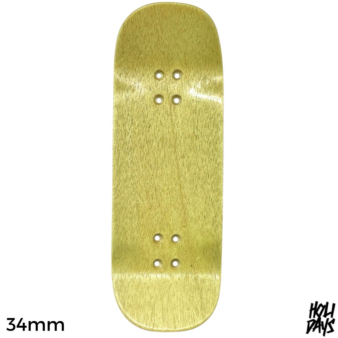 Deck Holidays 34mm - OG Shape - High Mold - Exotic Woods - Custom Shop ...