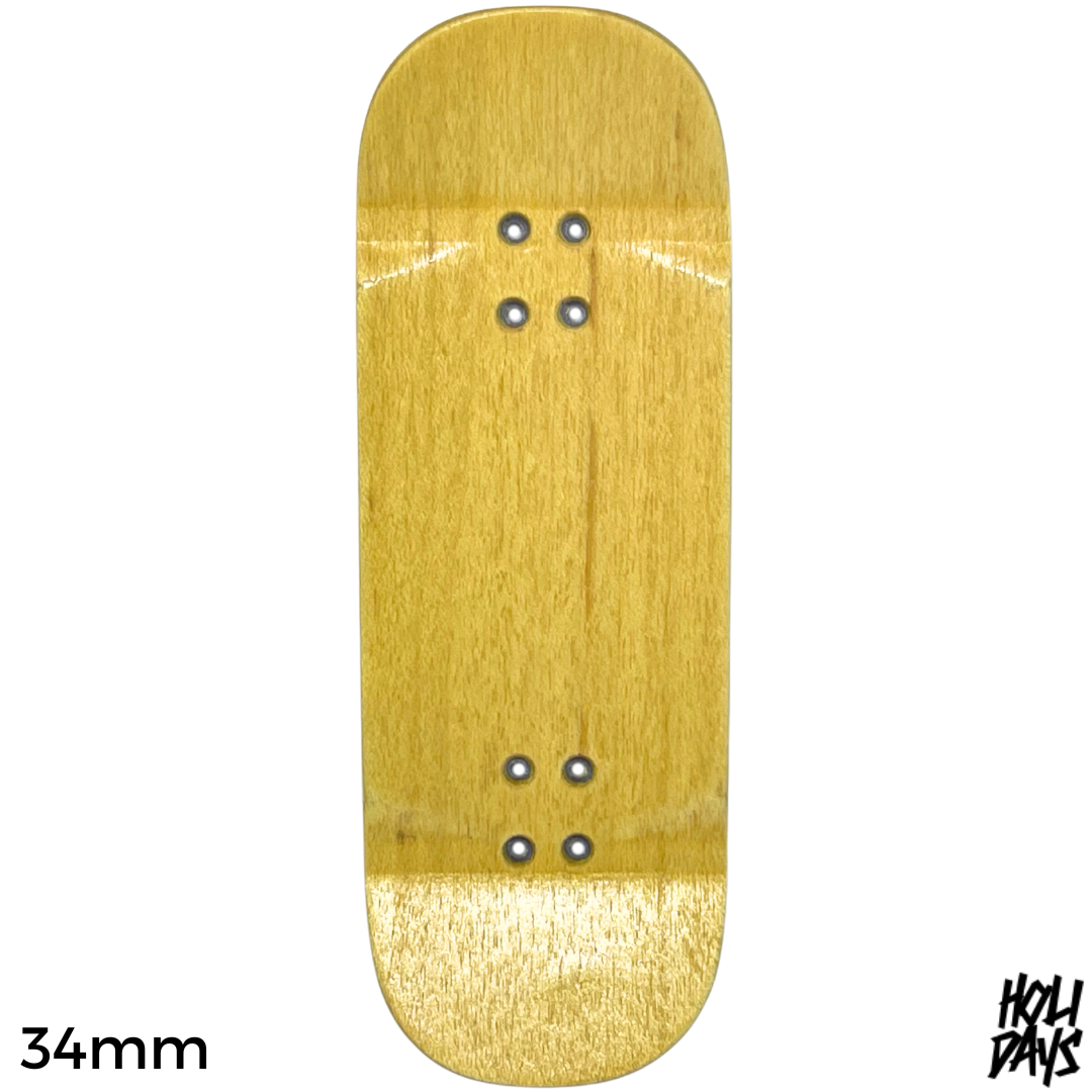 Deck Holidays 34mm - OG Shape - Low Mold - Natural Woods - Custom Shop