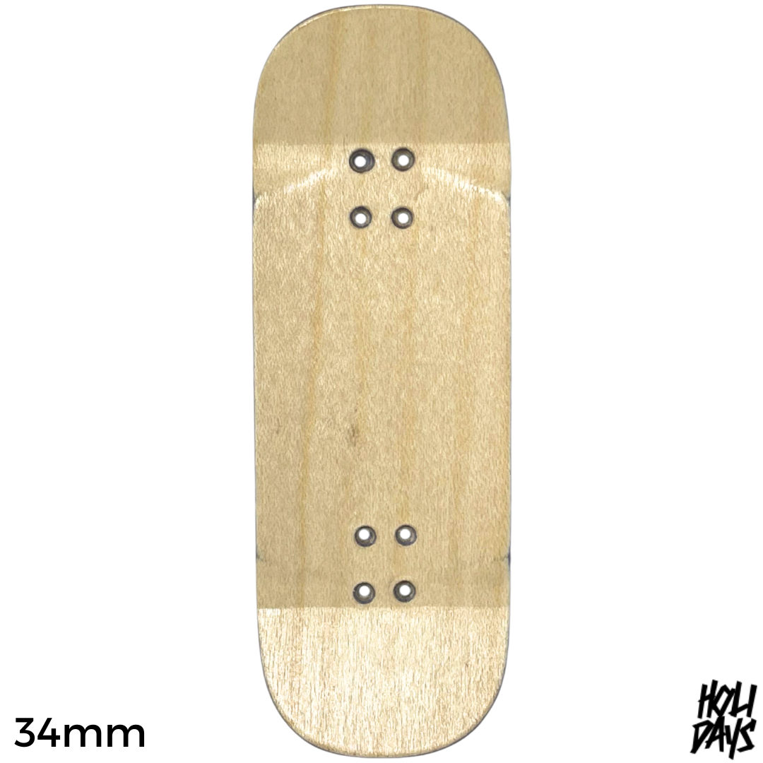 Deck Holidays 34mm - OG Shape - Low Mold - Exotic Woods - Custom Shop