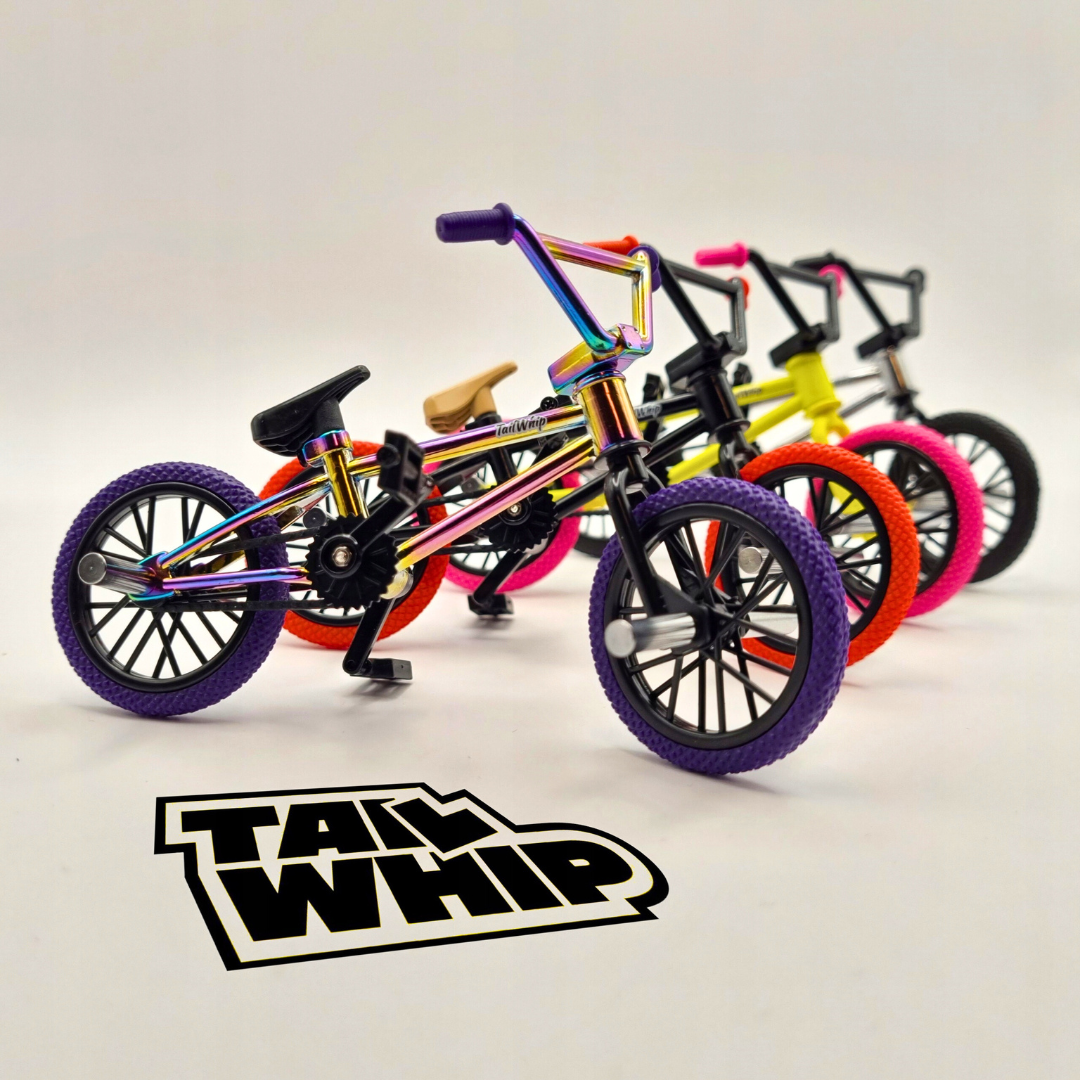 Mini BMX Metal *Tail-Whip* edição collab *Finger Hustler* Original cor ...