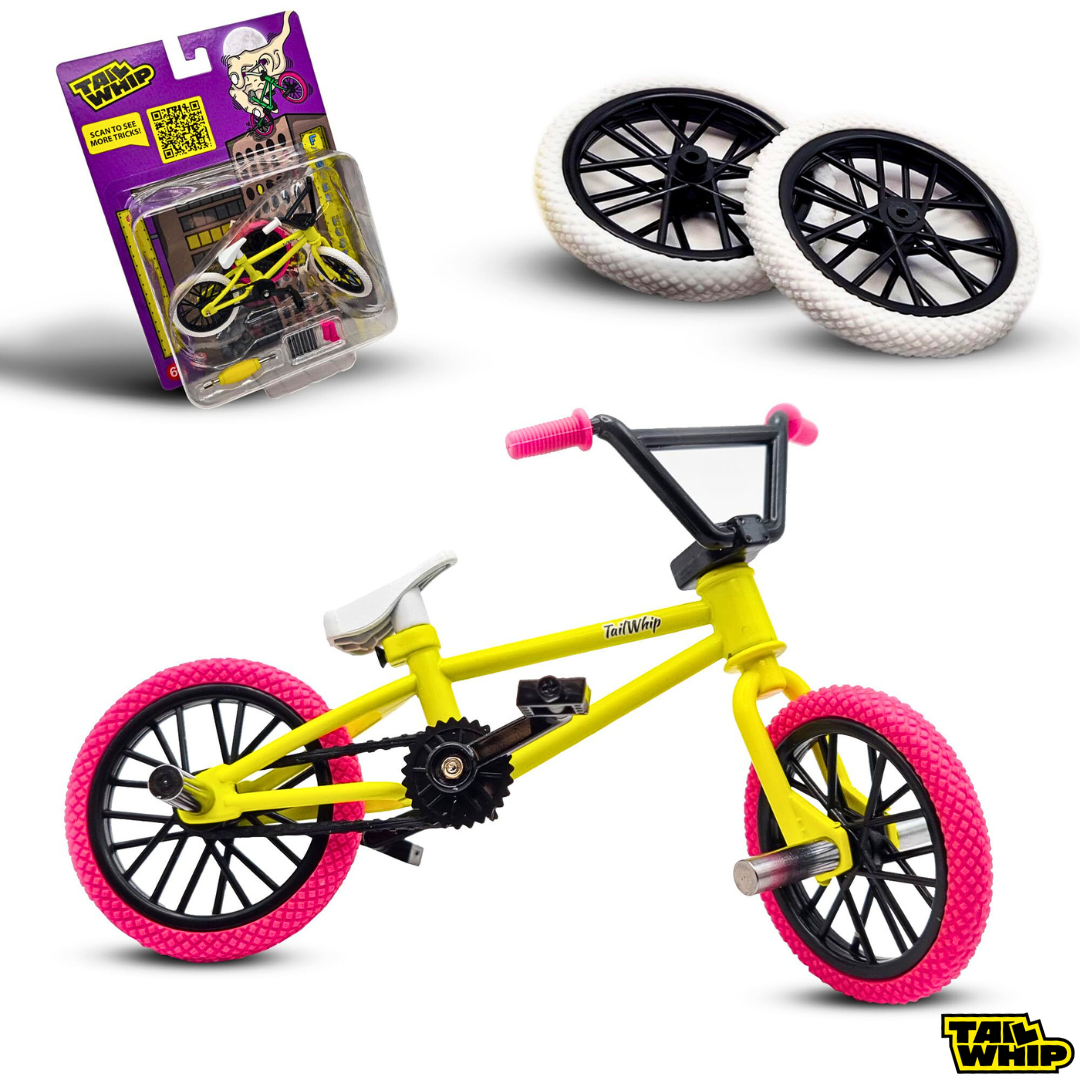 Mini BMX Metal *Tail-Whip* edição collab *Finger Hustler* Original cor ...