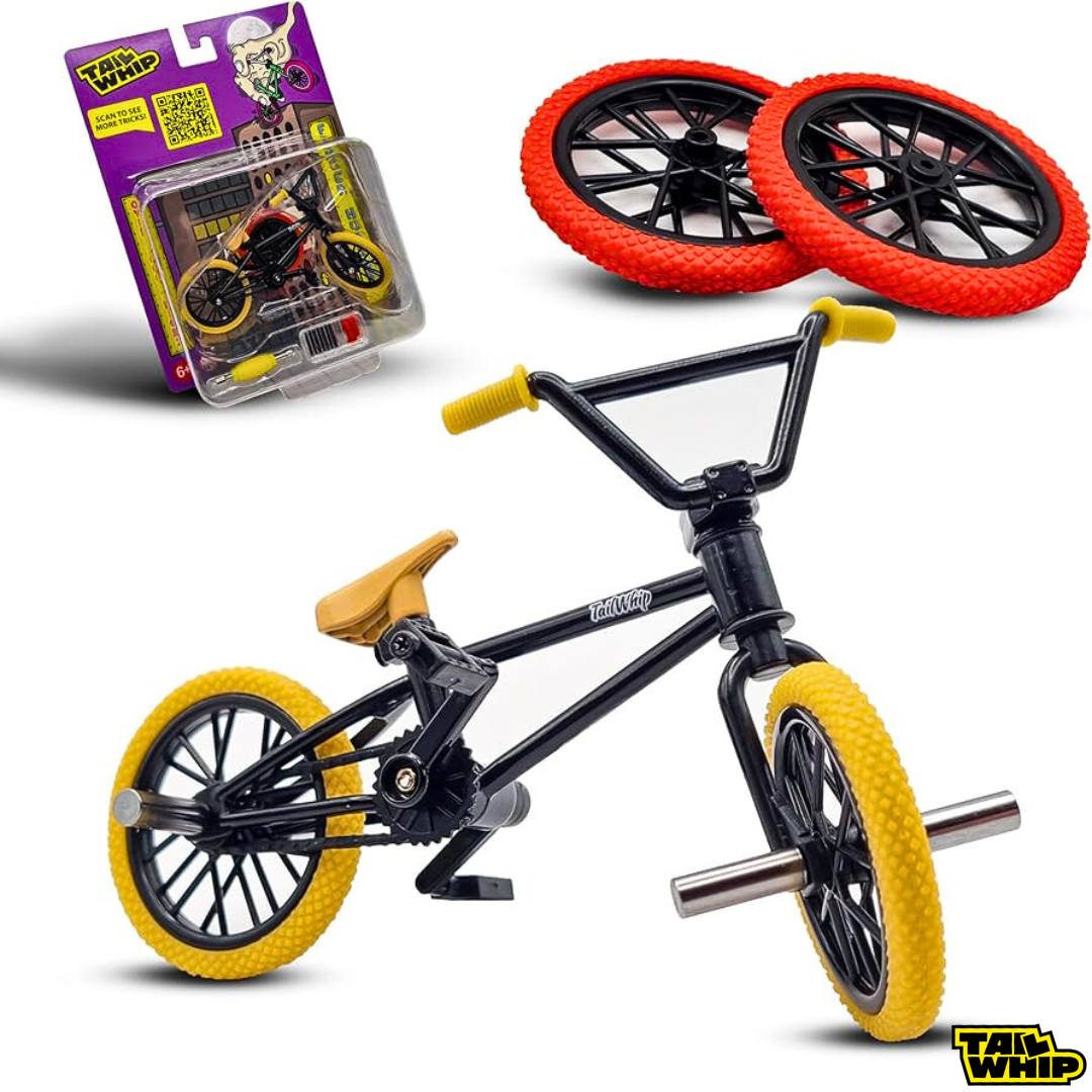 Mini BMX Metal *Tail-Whip* edição collab *Finger Hustler* Original cor ...