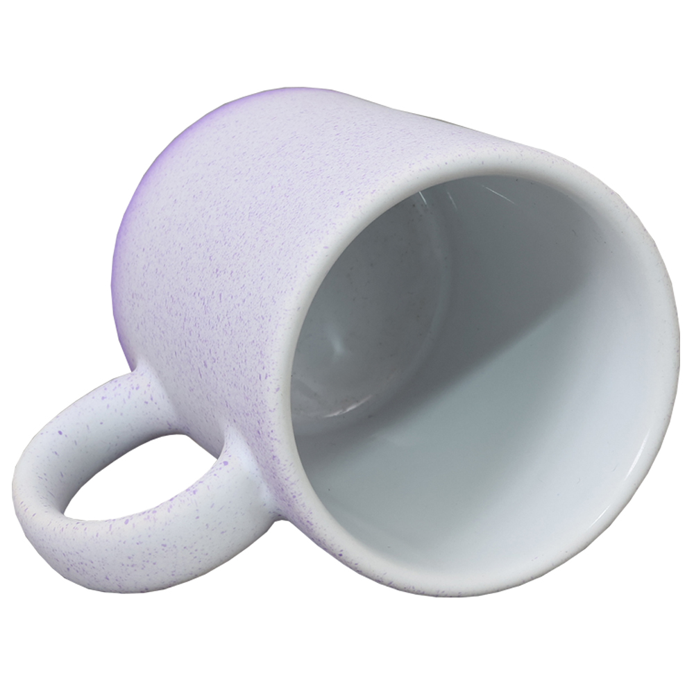 Kit 12 Canecas de Cerâmica Splash Roxo Fosco 325ml - Kloe | Inspirar as ...