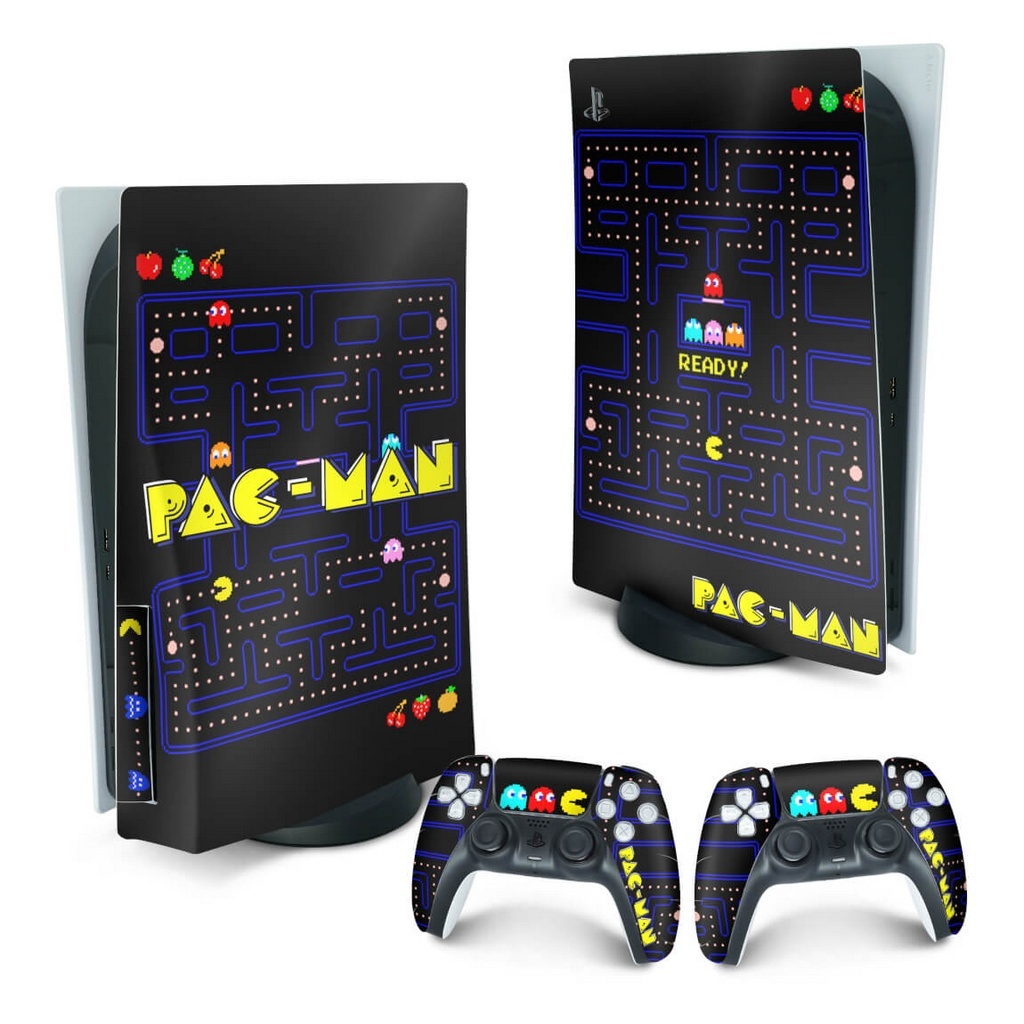 PS5 Skin - Pac Man - Pop Arte Skins Atacado