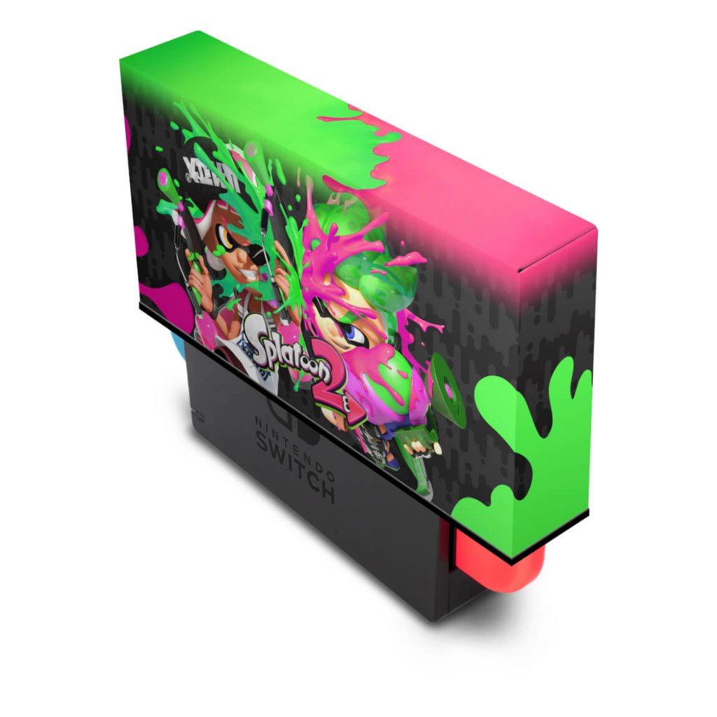 KIT Nintendo Switch Skin e Capa Anti Poeira - Splatoon 2 - Pop Arte ...