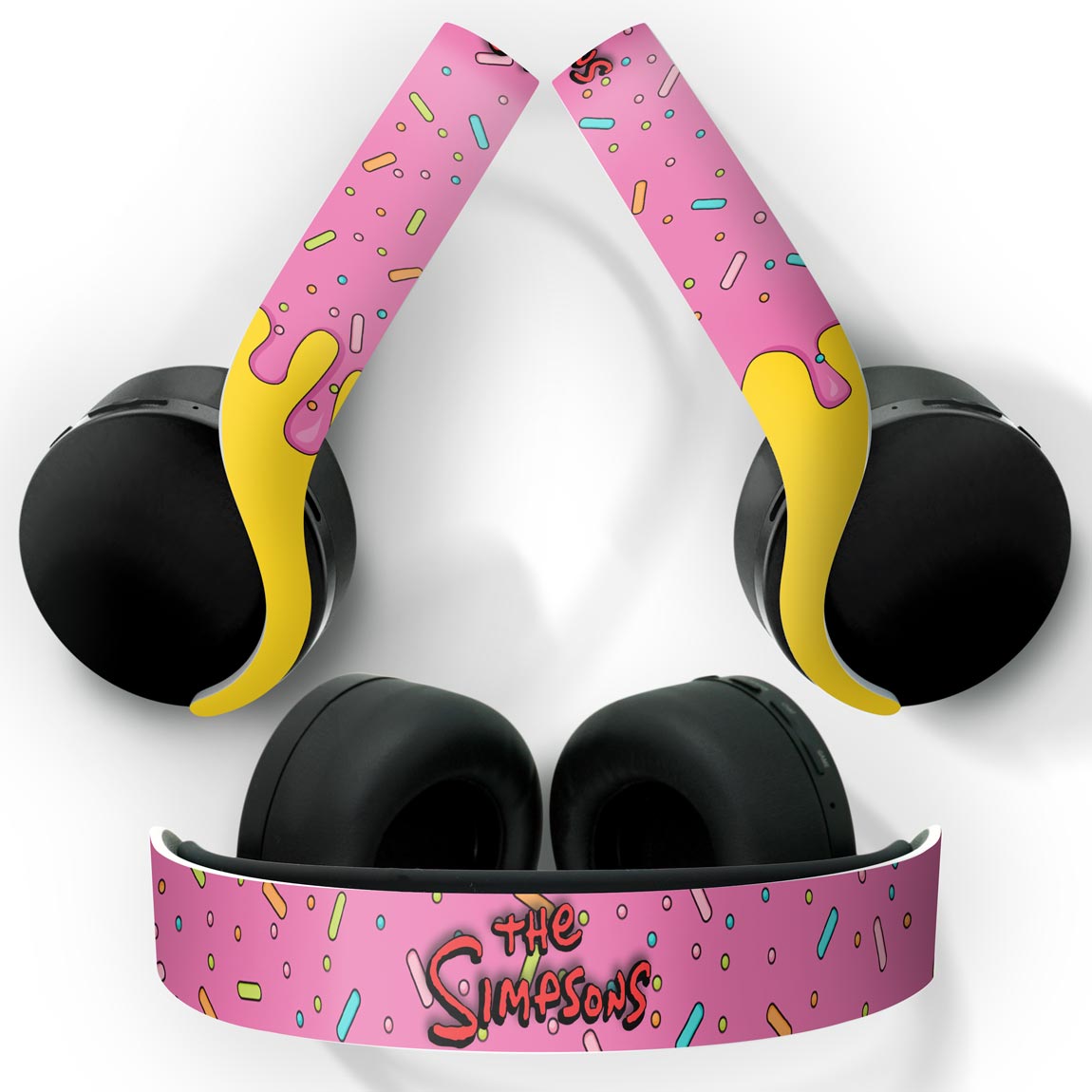PS5 Skin Headset Pulse 3D - The Simpsons - Pop Arte Skins Atacado