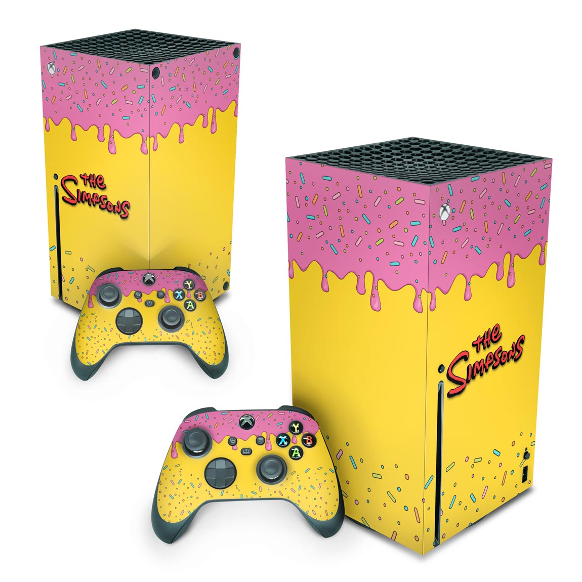 Xbox Series X Skin - The Simpsons - Pop Arte Skins Atacado