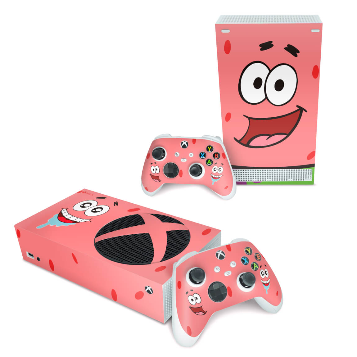 Xbox Series S Skin - Patrick - Pop Arte Skins Atacado