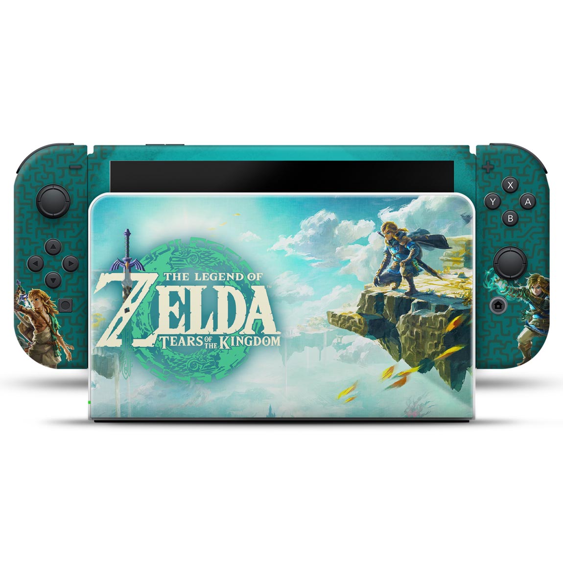 Nintendo Switch Oled Skin Capa Anti Poeira - Zelda Tears of the Kingdo ...
