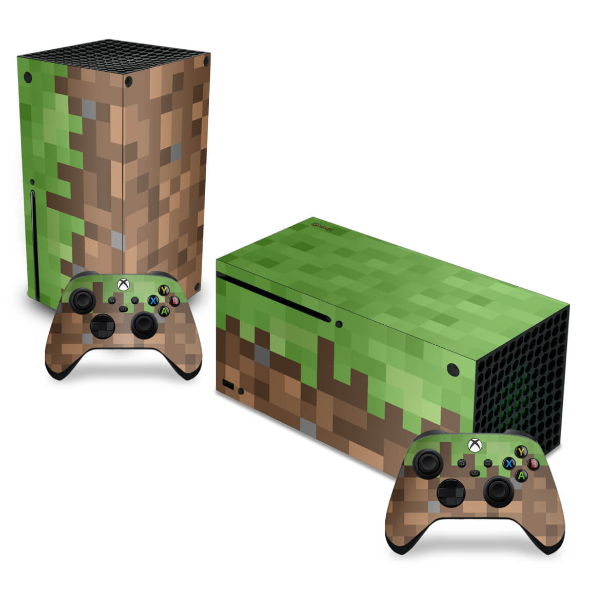 Skin Xbox Series X - Minecraft - Pop Arte Skins Atacado