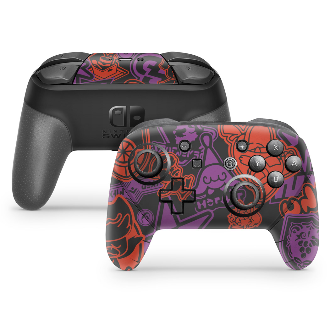 Nintendo Switch Pro Controle Skin - Pokémon Scarlet e Violet - Pop Arte Skins Atacado