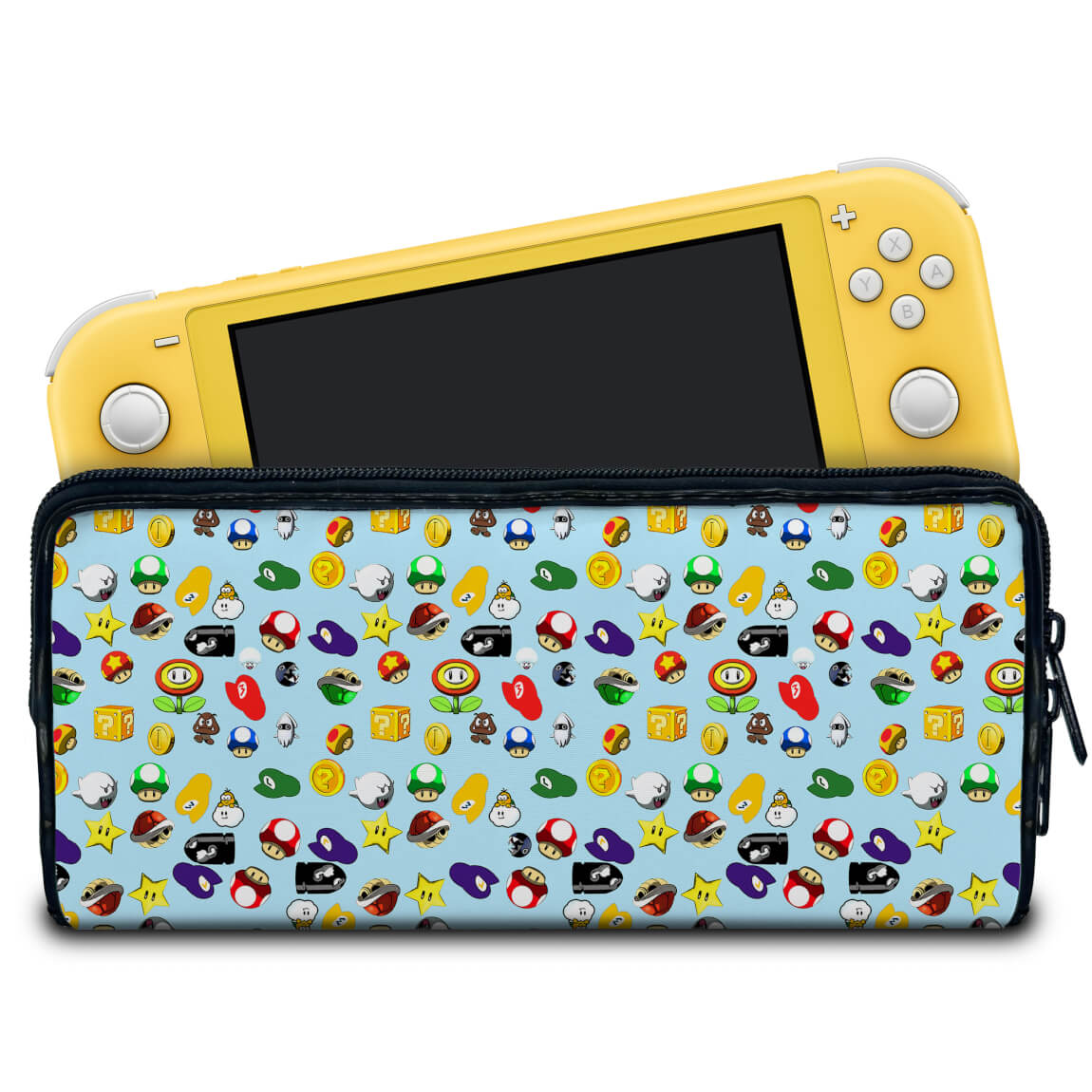 Case Nintendo Switch Lite Bolsa Estojo - Super Mario - Pop Arte Skins ...