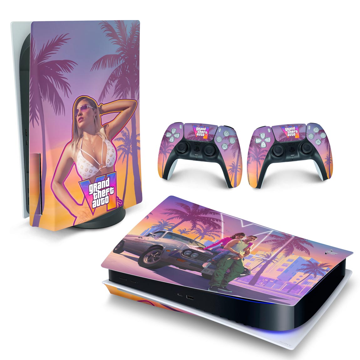 Skin PS5 - GTA 6 VI - Pop Arte Skins Atacado