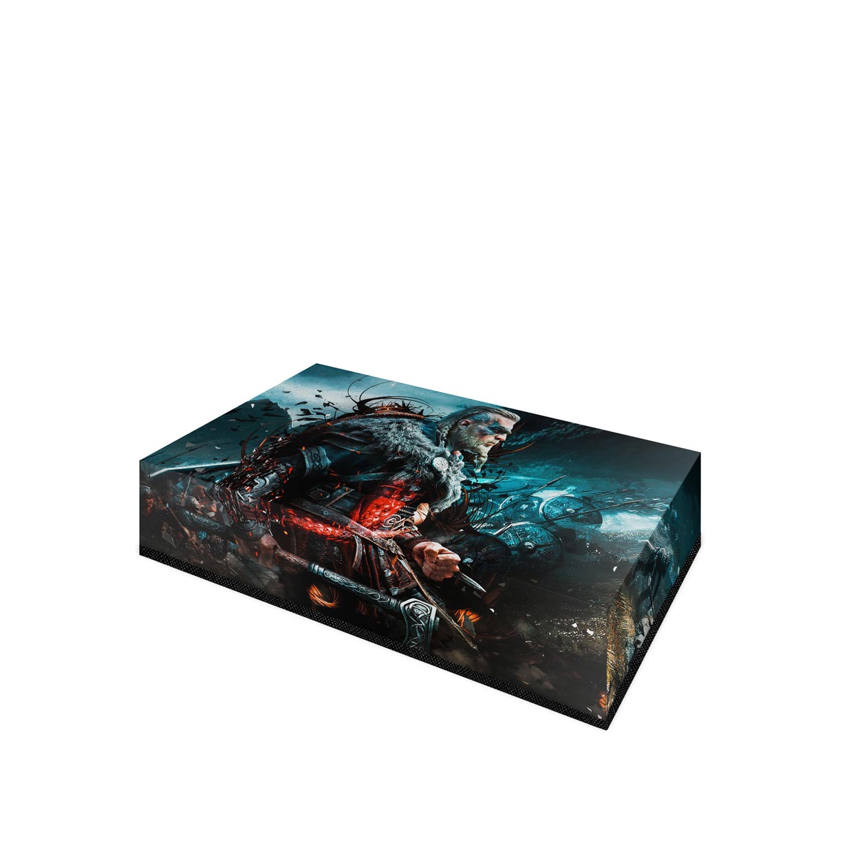 PS5 Pro Capa Anti Poeira Vertical - Assassin's Creed Valhalla - Pop Arte Skins Atacado