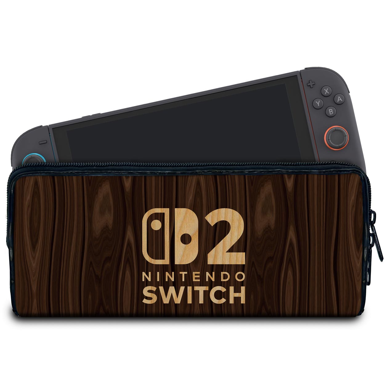 Case Nintendo Switch 2 Bolsa Estojo - Madeira - Pop Arte Skins Atacado