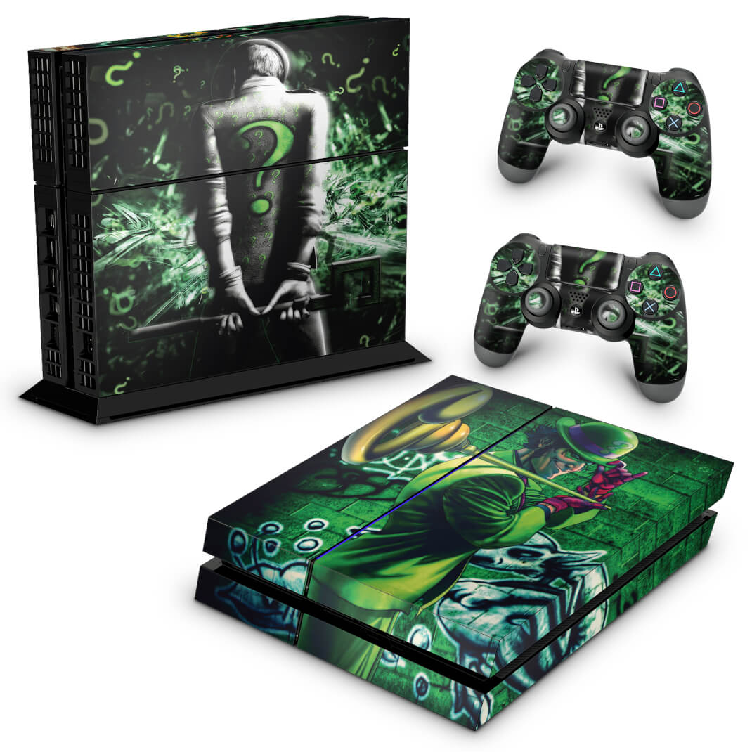 Ps4 Fat Skin - Charada Batman - Pop Arte Skins Atacado