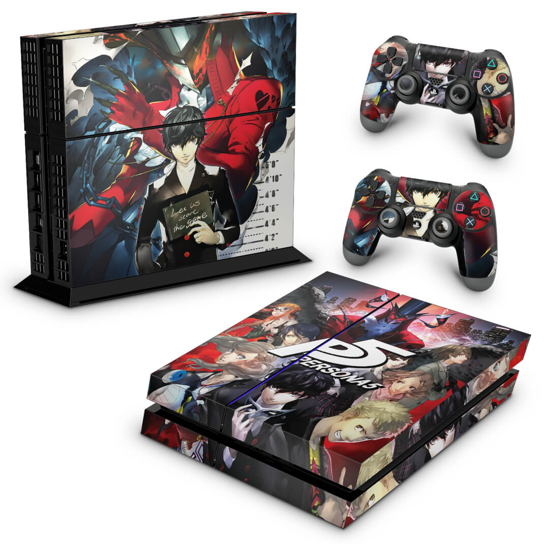 Ps4 Fat Skin - Persona 5 - Pop Arte Skins Atacado