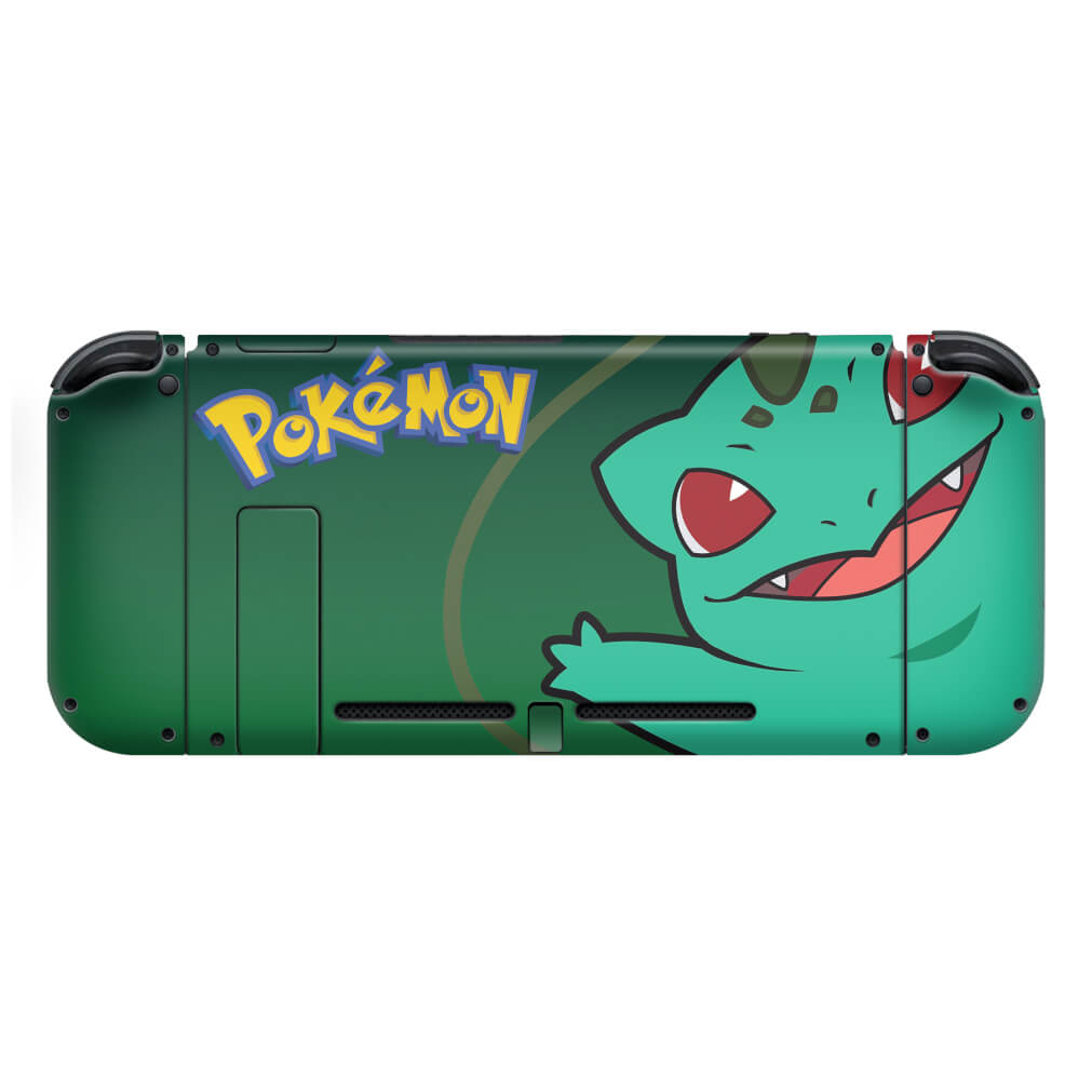 Nintendo Switch Skin - Pokémon Bulbasaur - Pop Arte Skins Atacado
