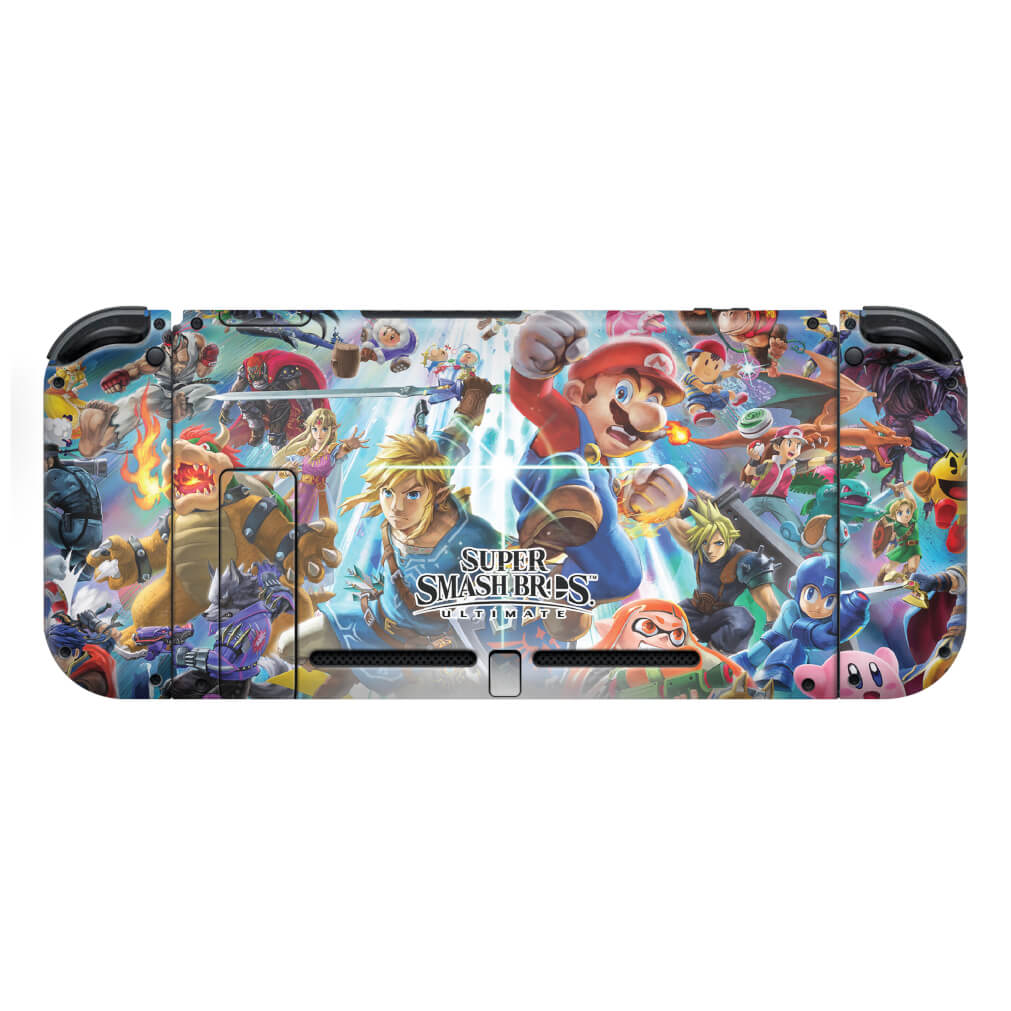 Nintendo Switch Skin - Super Smash Bros. Ultimate - Pop Arte Skins Atacado