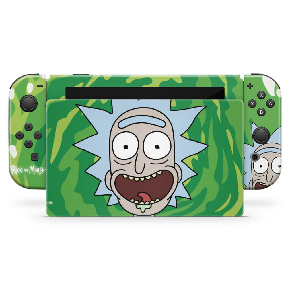 Nintendo Switch Skin - Rick And Morty - Pop Arte Skins Atacado