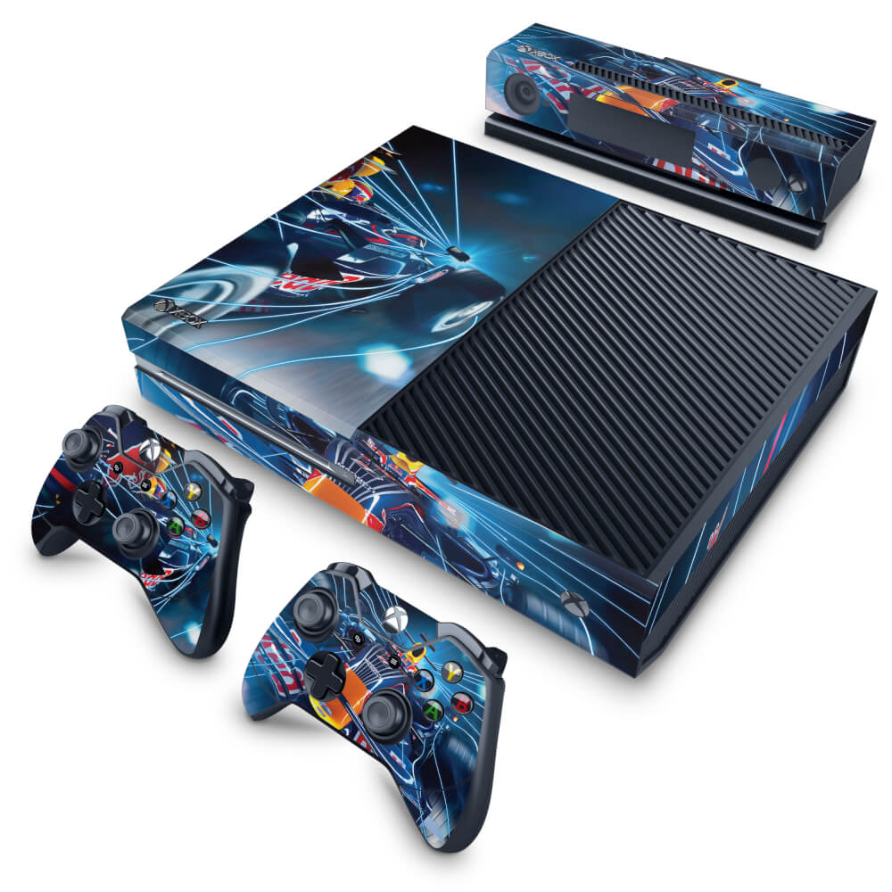 Xbox One Fat Skin - Formula 1 - Pop Arte Skins Atacado
