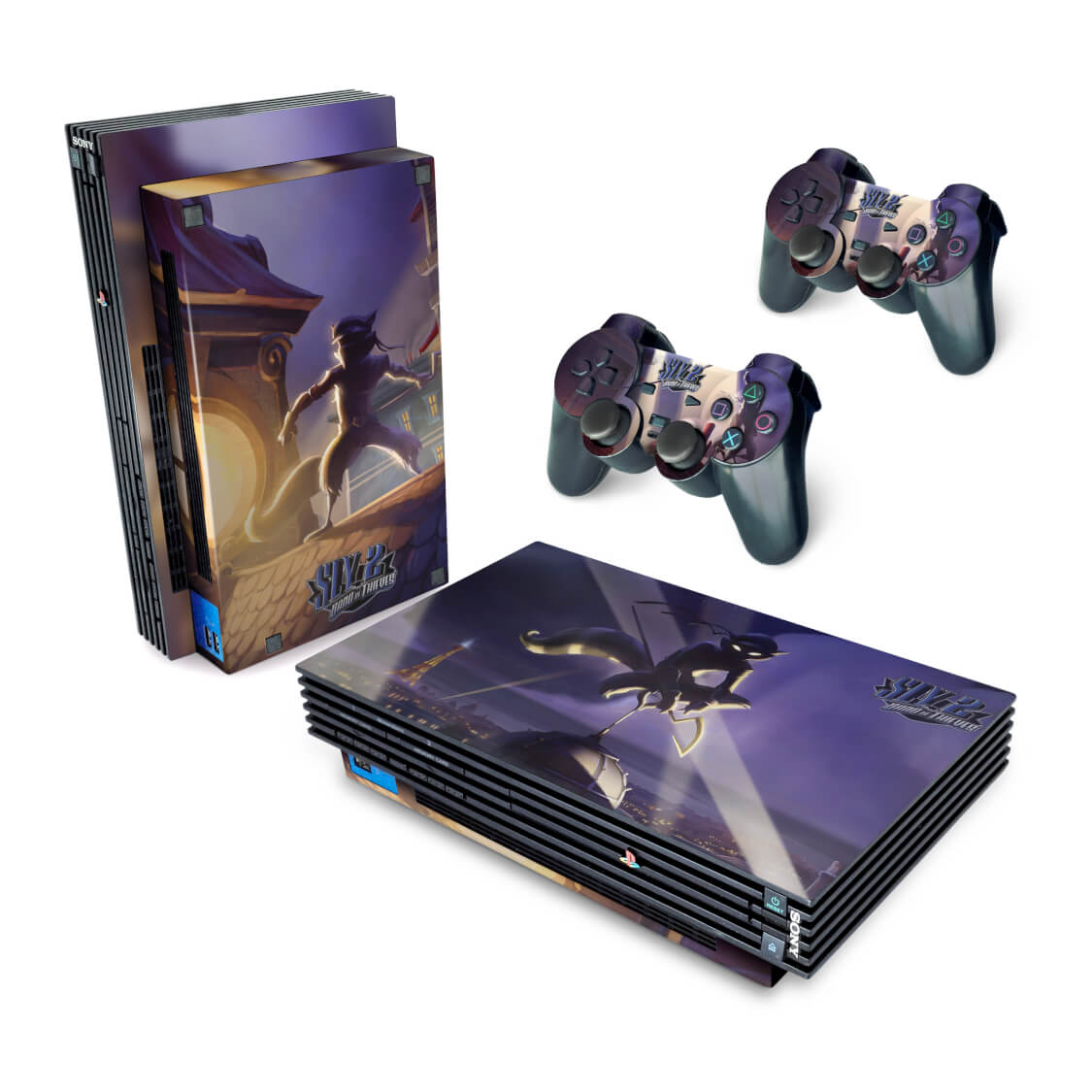 PS2 Fat Skin - Sly 2 - Pop Arte Skins Atacado